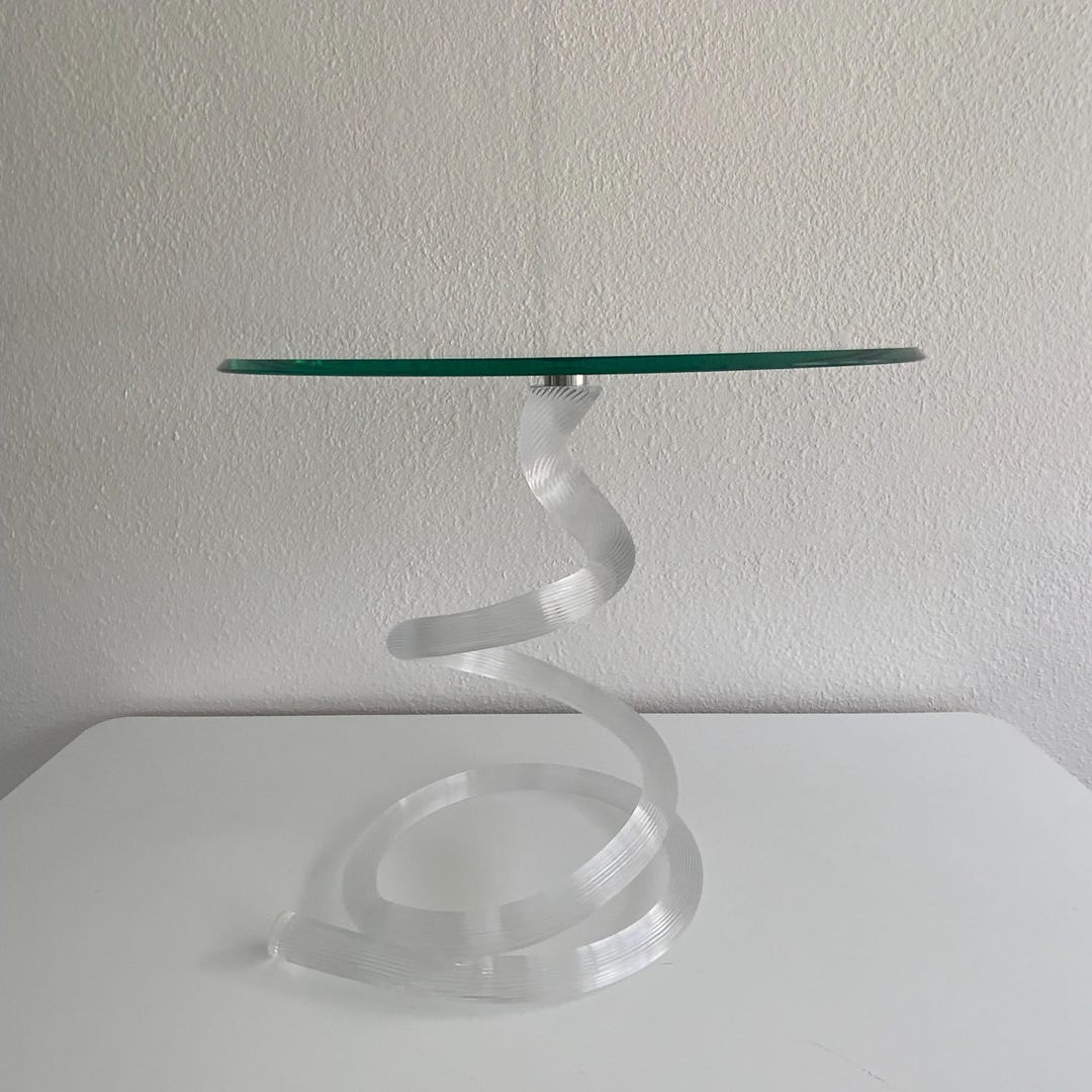 GHIBLI “55” Round Murano Occasional /accent Table by Tulczinsky for ...