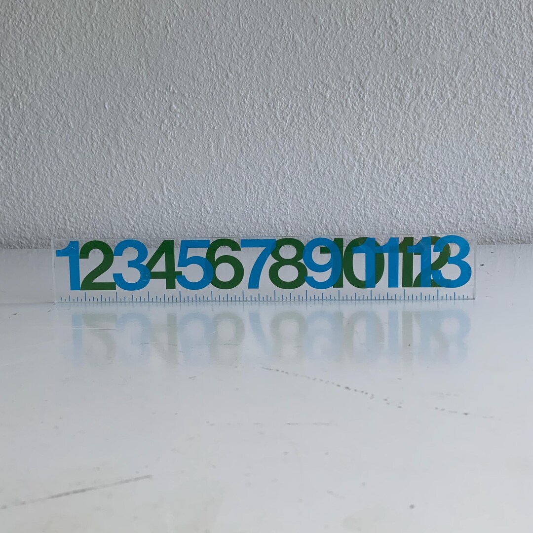 Vintage George Nelson Atributte Lucite Ruler for Howard Miller - Etsy