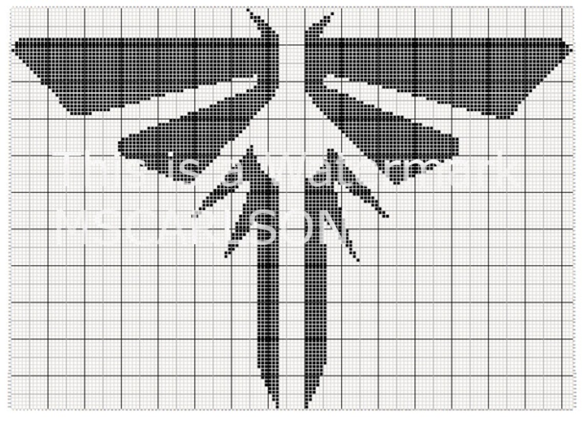 Fireflies Logo Cross Stitch Pattern - Etsy