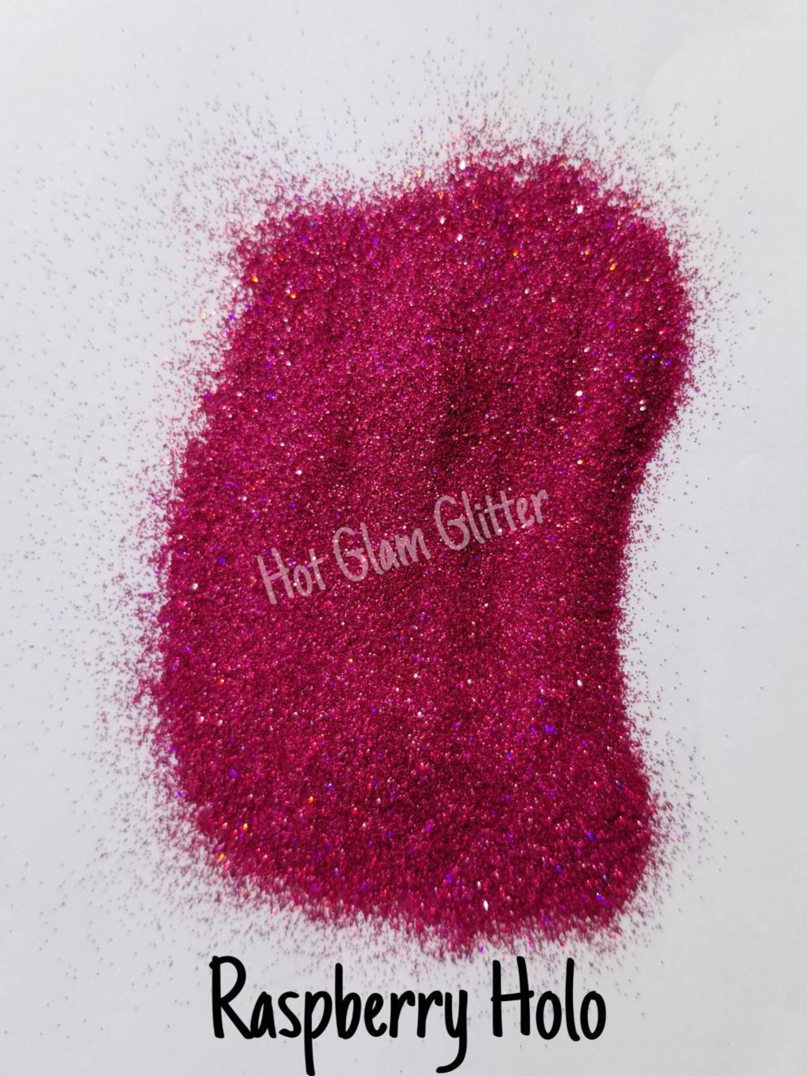 Raspberry Holo Fine Holographic Glitter Cosmetic Grade | Etsy