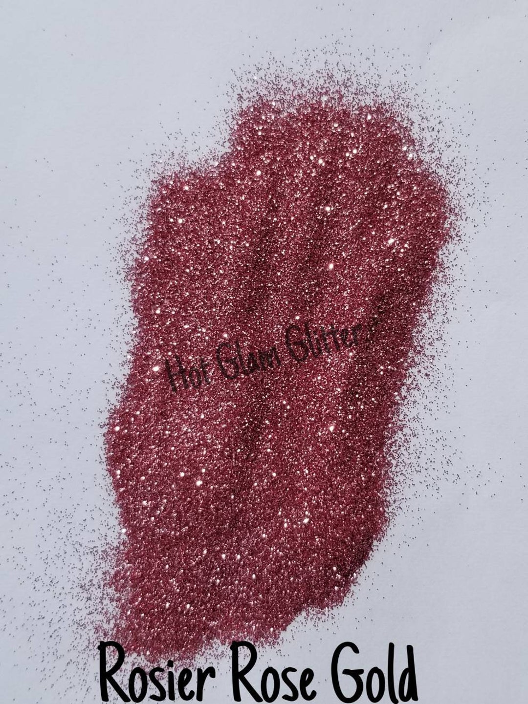 Rosier Rose Gold || Fine Glitter, Cosmetic Grade, Rose Gold Glitter - Etsy