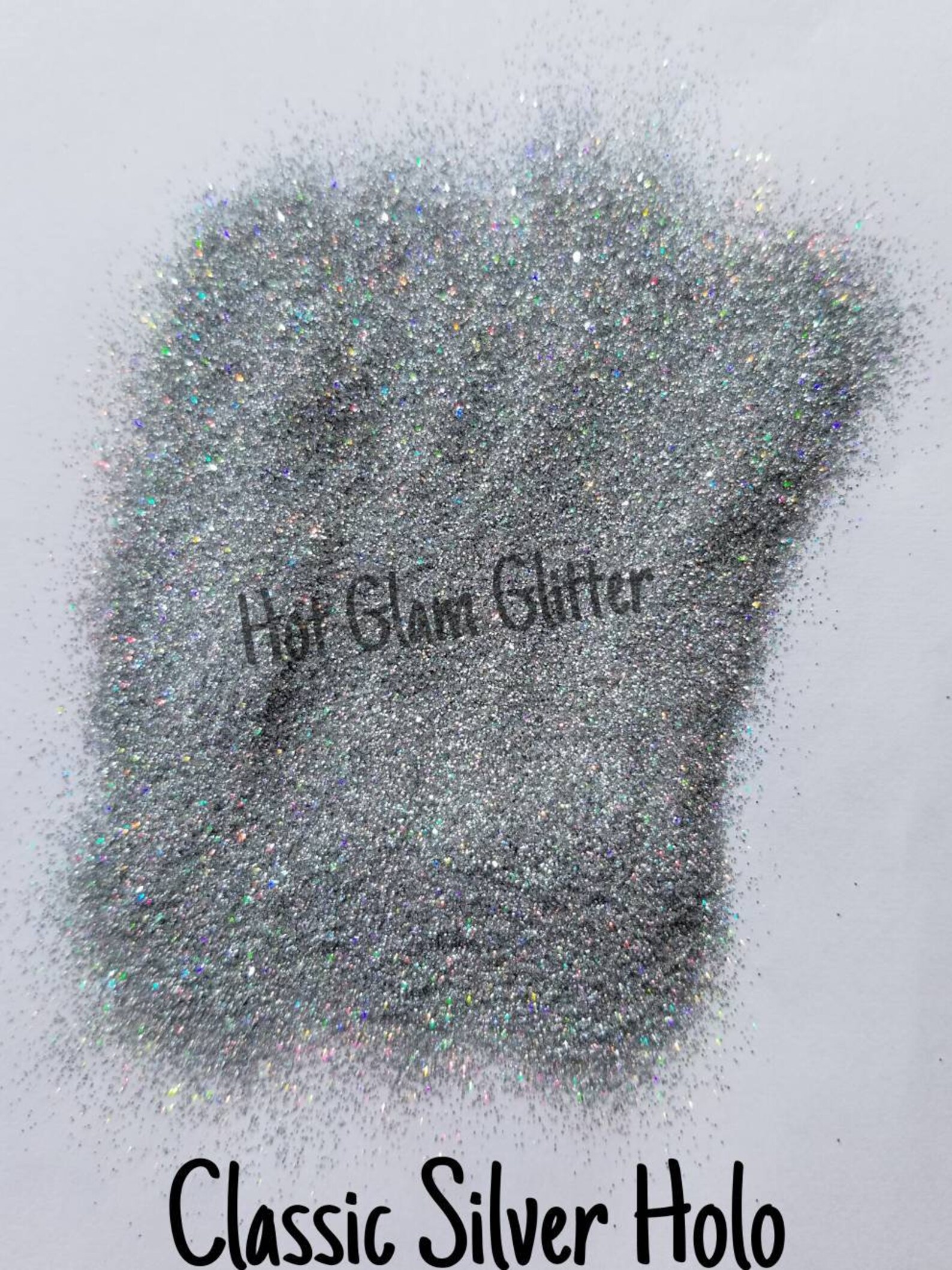 Classic Silver Holo Fine Holographic Glitter Cosmetic - Etsy
