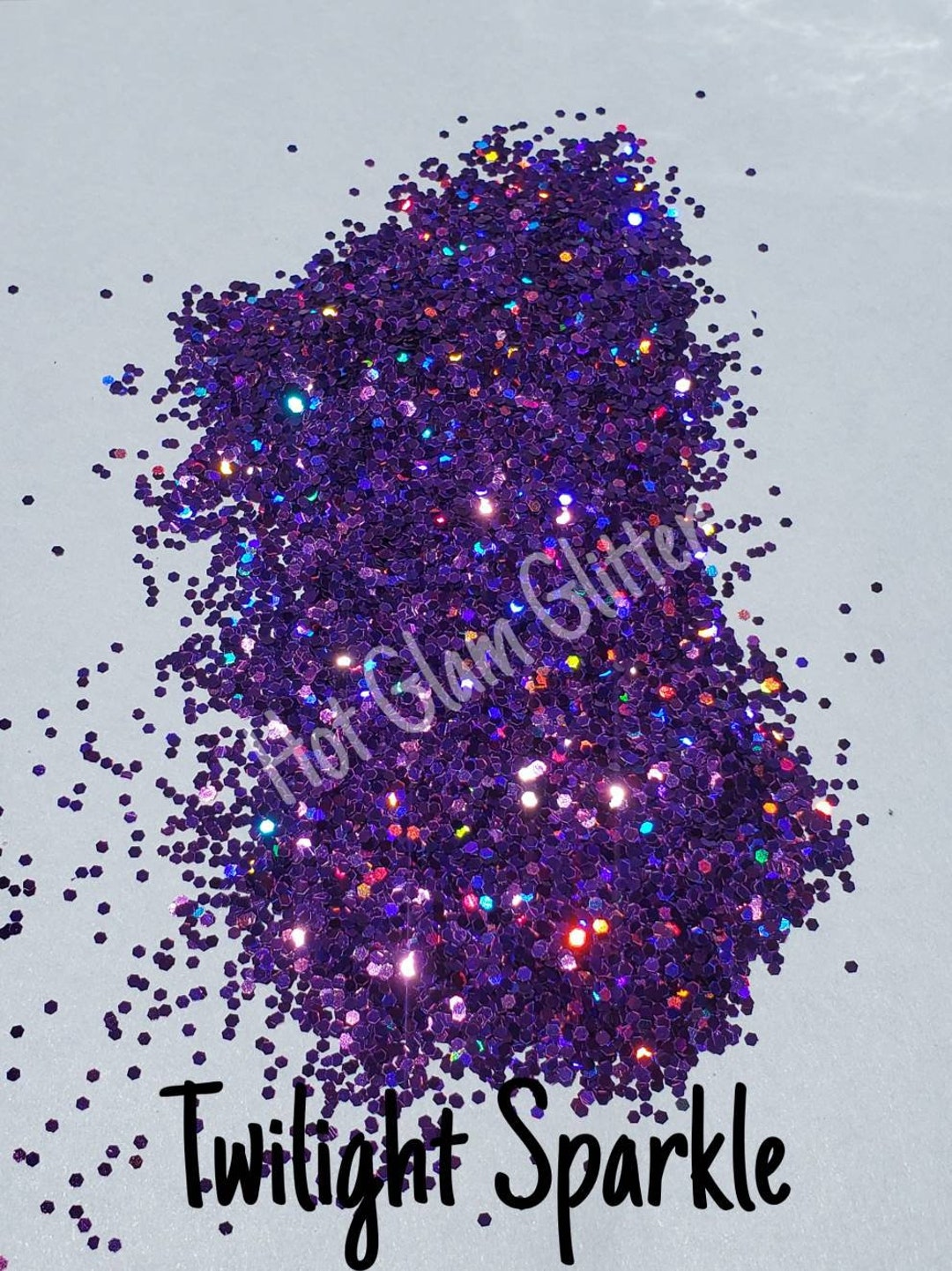 Twilight Sparkle || Chunky Holographic Glitter, Polyester Glitter ...