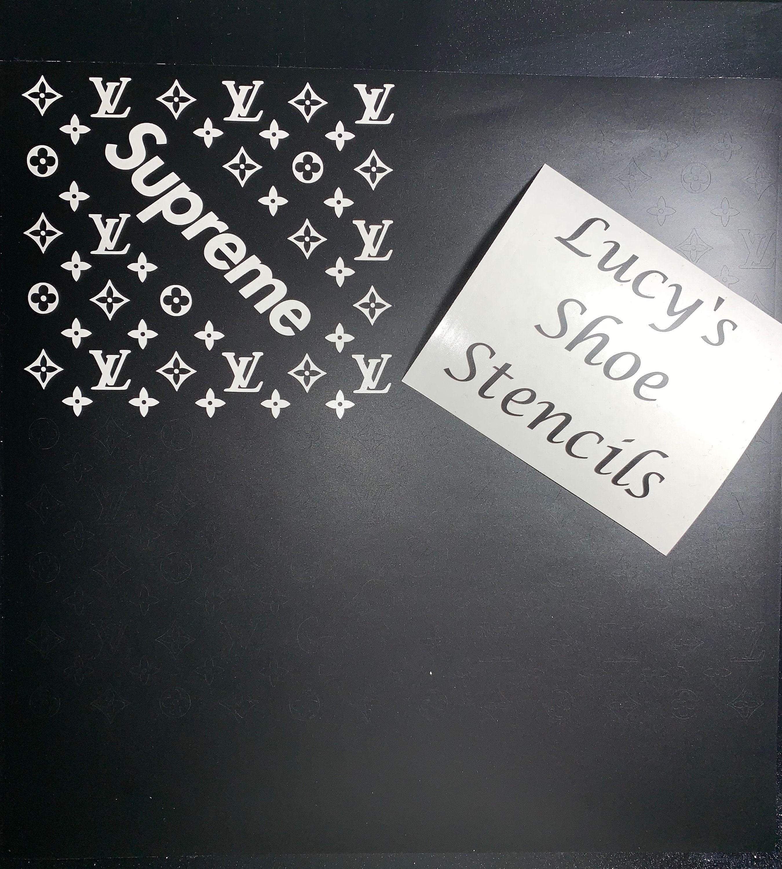Supreme X Louis Vuitton Vinyl Painting Stencil | Paul Smith
