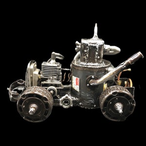 Robot Army Z 133, Scrap Metal Robot Zombie Sculpture, A Mars Rover and ...