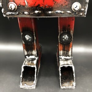 Robot Army Z 135, A Welded Metal Robot Zombie Sculpture Made From Sheet ...