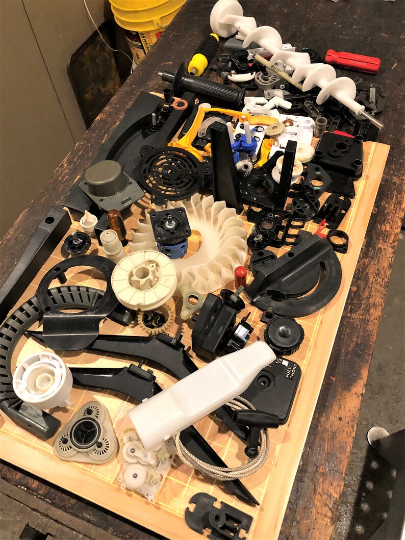 RBS19 Random Plastic Parts for Crafts and Salvaged Pieces for - Etsy