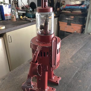 Scrap Metal Robot 148, A Red Robot With a Jar Head and Available for ...