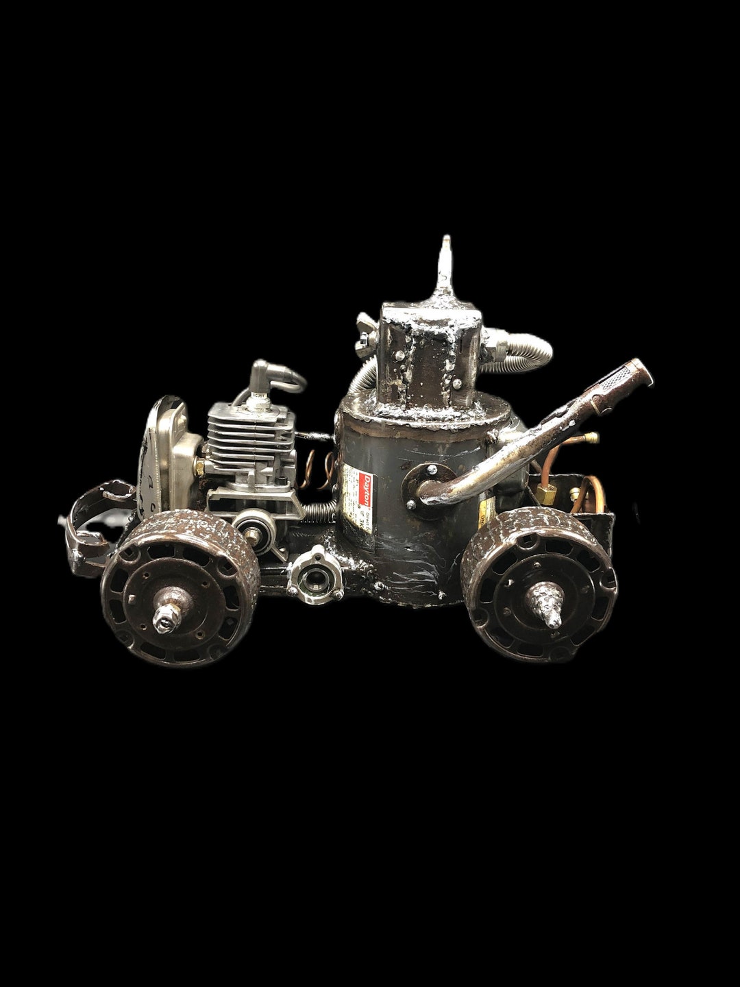 Robot Army Z 133, Scrap Metal Robot Zombie Sculpture, A Mars Rover and ...