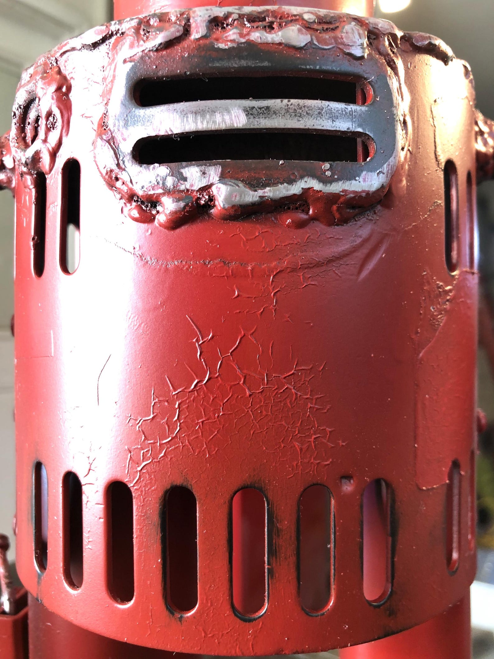 Scrap Metal Robot 148, A Red Robot With a Jar Head and Available for ...