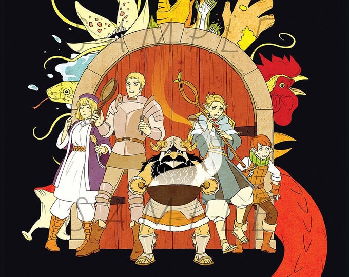 Dungeon Meshi Poster 11x17 - Etsy Canada
