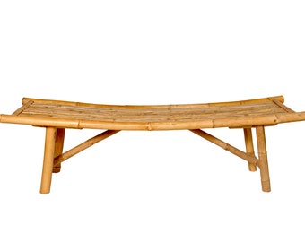 Bamboo Benches - Etsy