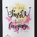 We All Smile in the Same Language Digital Print, Smile, Inspirational ...