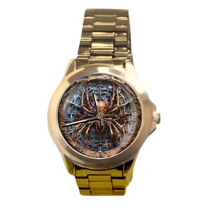Watches for Men, Spider Watch, Spider Gift for Dad, Spider Web Watch ...