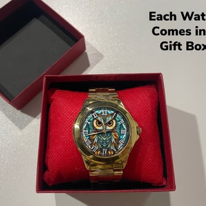 Watches for Women, Owl Watch, Unique Watches, Unisex Wristwatch ...