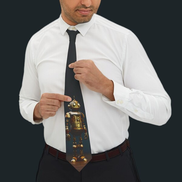 Steampunk Necktie - Etsy