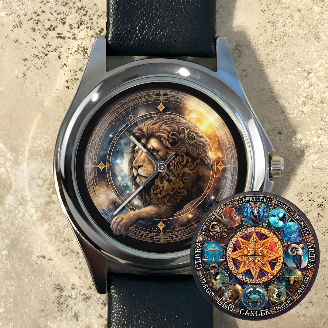 Zodiac Watch: Astrology Sign, Celestial Watches, Stainless Steel or ...