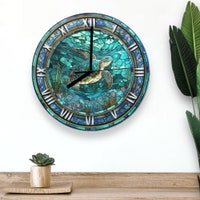 Turtle Clock - Etsy