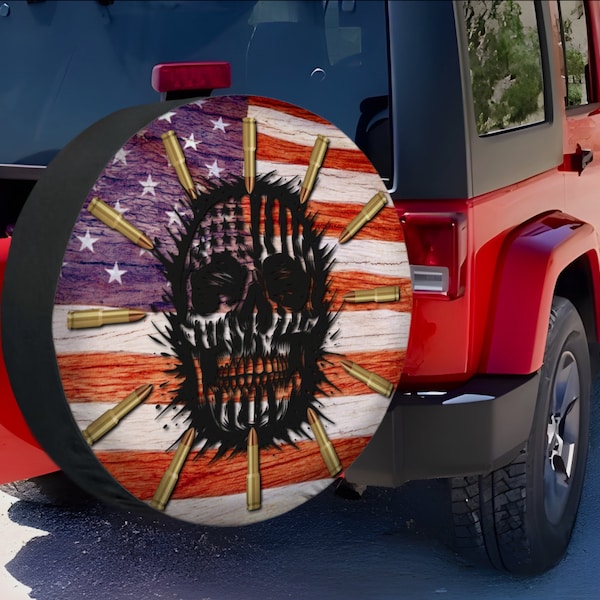 American Flag Tire Covers - Etsy