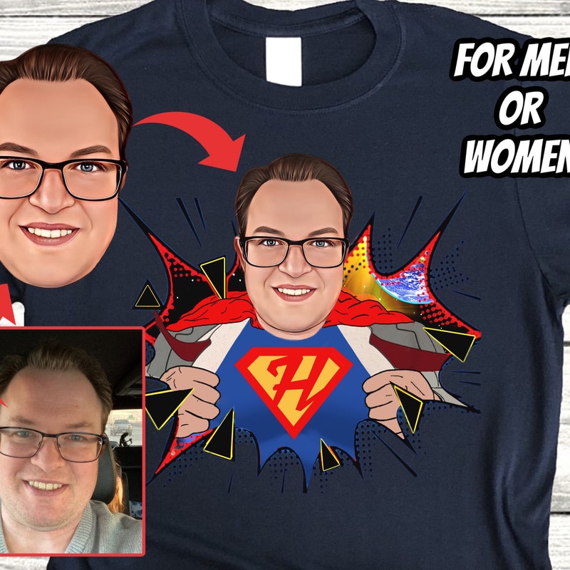 Superhero Shirt - Etsy