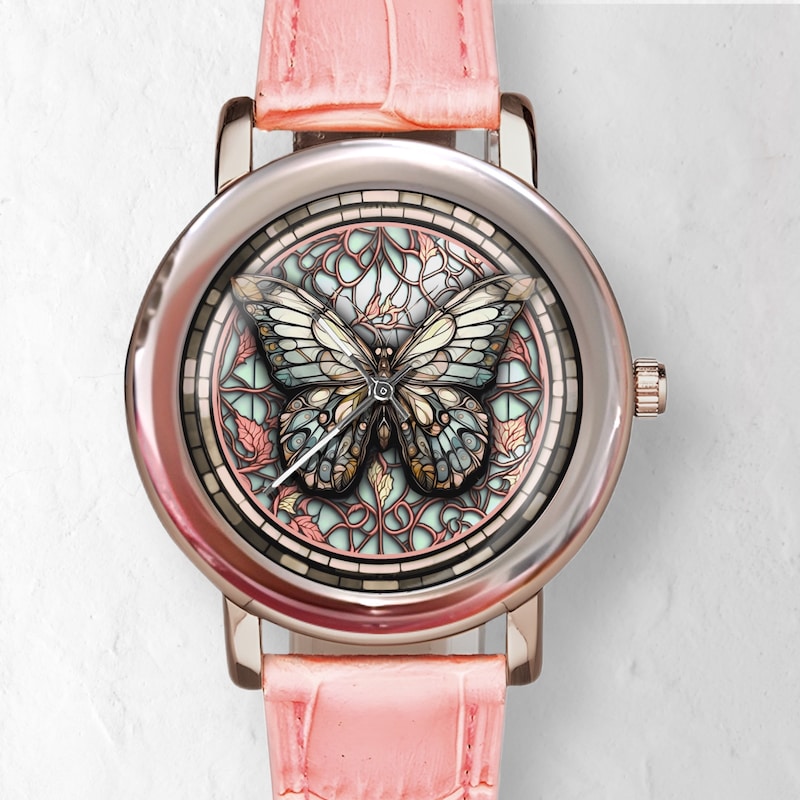 Pink Watch - Etsy