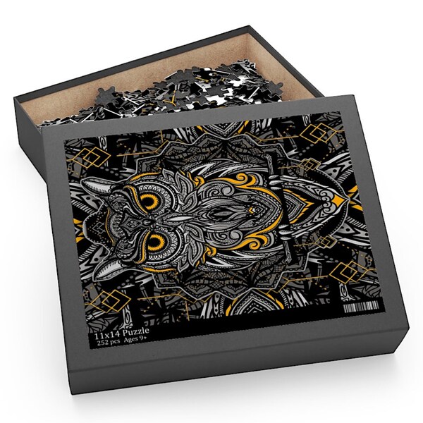 Geometric Puzzle - Etsy