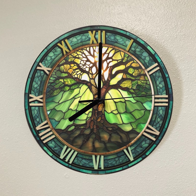 Tree Clock - Etsy