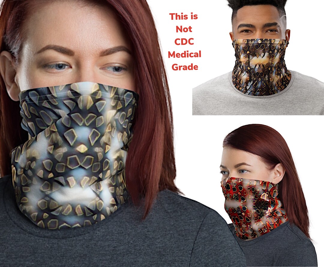Cell Face Mask Multifunctional Neck Gaiter Face Cover - Etsy