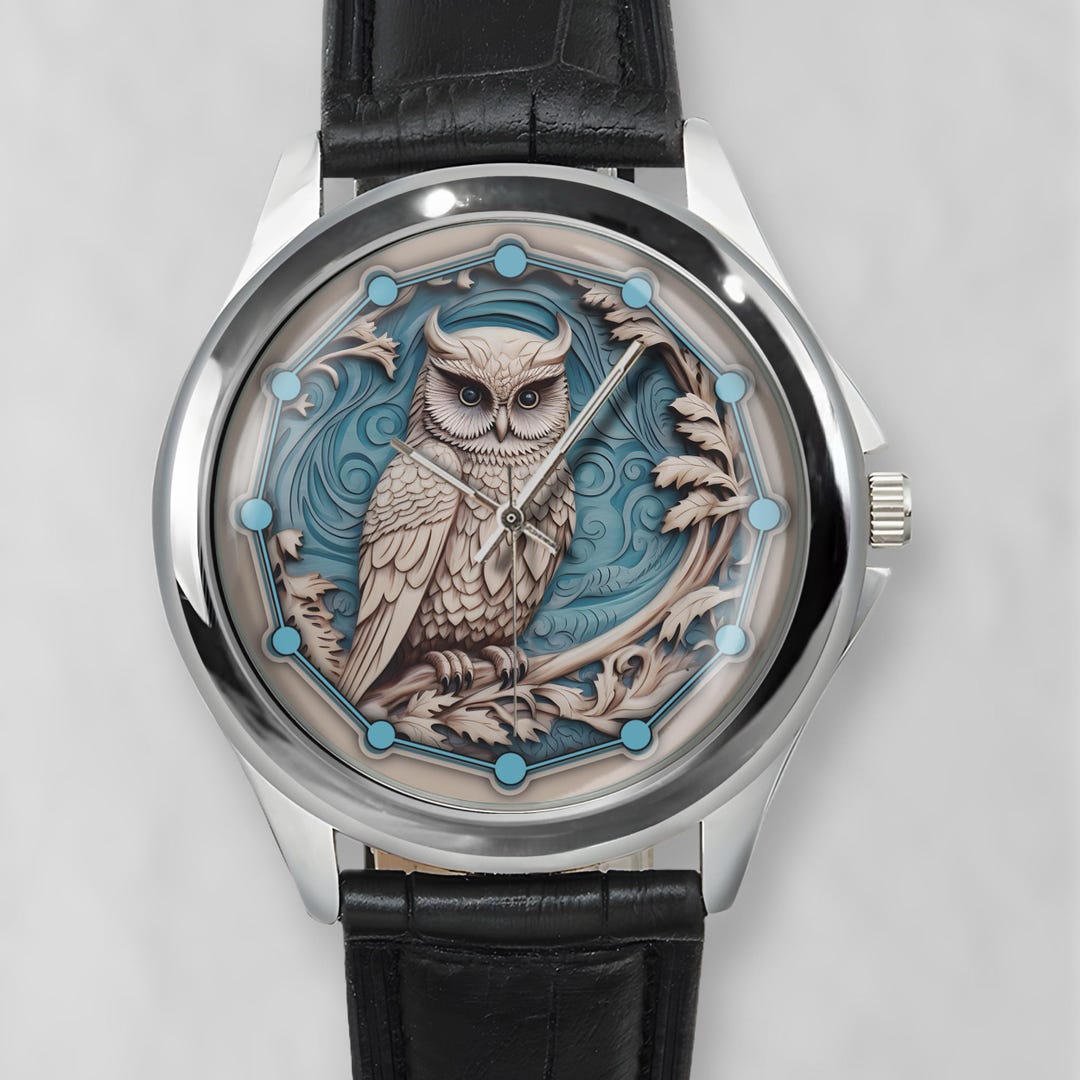 Unique Owl Watches, Whimsical Watch, Cute Face Design Watch for Women ...