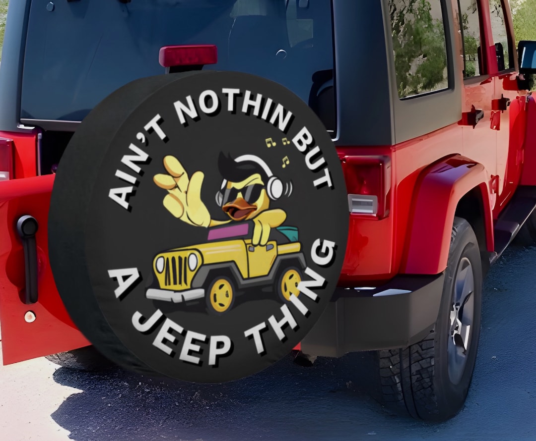 Duck Duck Jeep, Jeep Wave Tire Cover, Custom Tire Cover, Its a Jeep ... Duck Duck Jeep, Jeep Wave Tire Cover, Custom Tire Cover, Its a Jeep ...