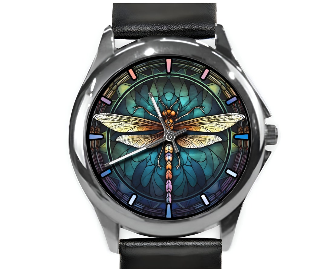 Watches for Women, Dragon Fly Gift, Unique Watches, Unisex Wristwatch ...