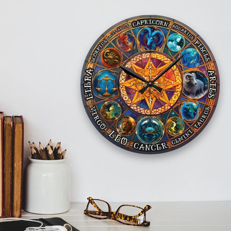 Zodiac Wall Decor - Etsy
