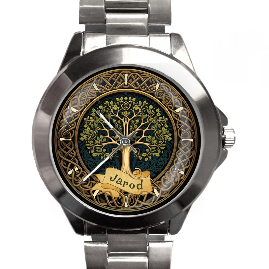 Watches for Men, Celtic Watch, Personalized Watch, Name Gift, Unique ...