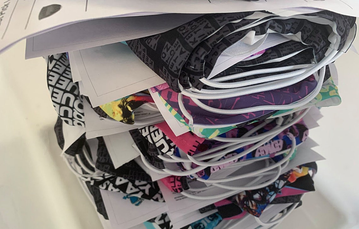 Coloring Face Mask Dinosaur Craft Kit for Kids Dinosaur | Etsy