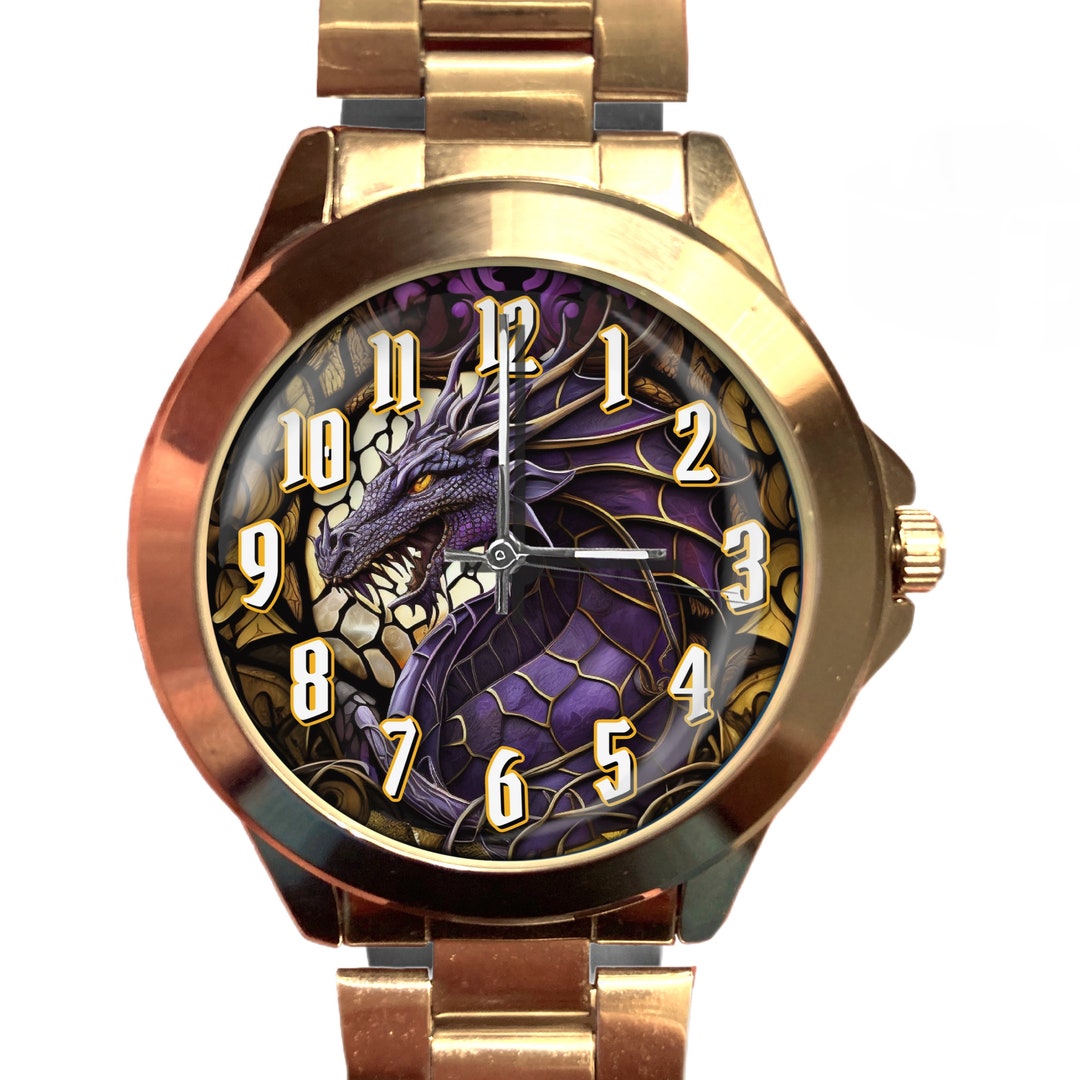 Watches for Men, Dragon Watch, Unique Watches, Dragon Gift, Stainless ...