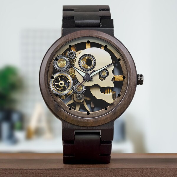 Skull Pocket Watch - Etsy