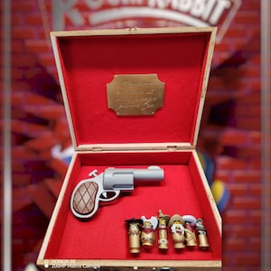 Roger Rabbit Pistol With Bullets and Case - Etsy