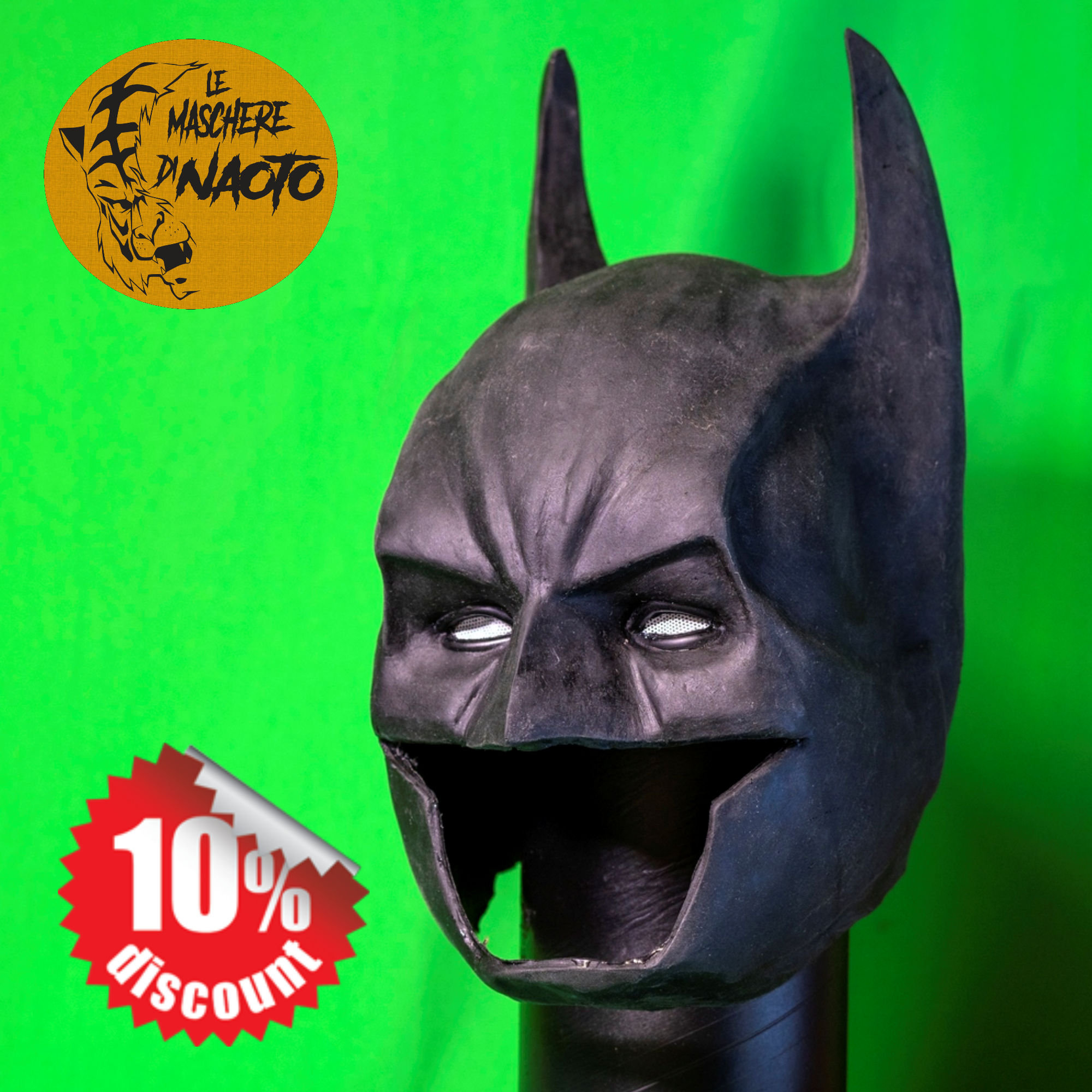 Batman Show Mask With Eyes That Light up 1/1 - Etsy