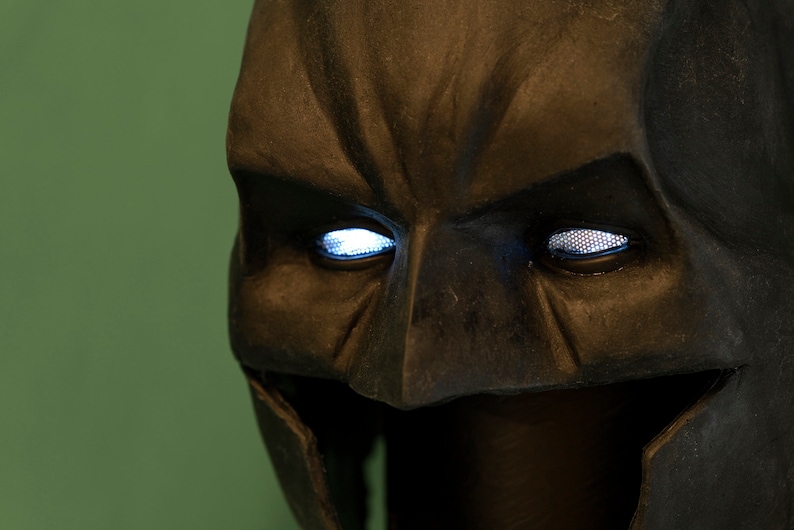 Batman Show Mask With Eyes That Light up 1/1 - Etsy