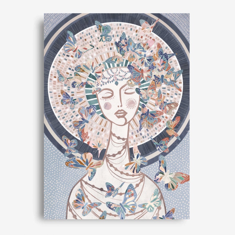 Butterfly Effect Print Butterfly Art Spiritual Art | Etsy