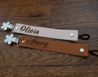 Fabric Pacifier Clip - Etsy