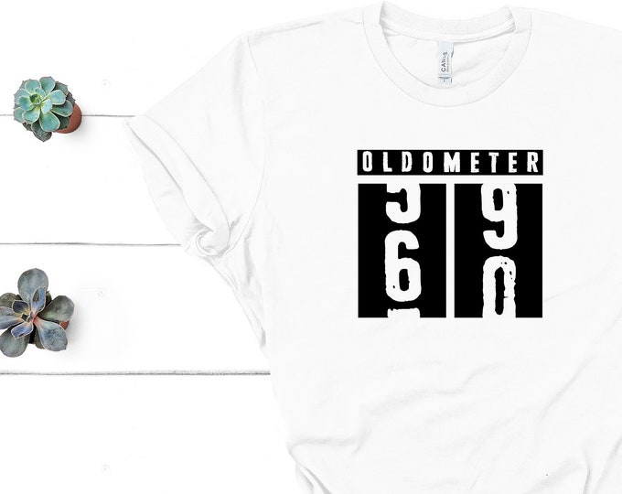 Odometer Oldometer Funny 60th Birthday Present Gag Gift Turning 60 ...