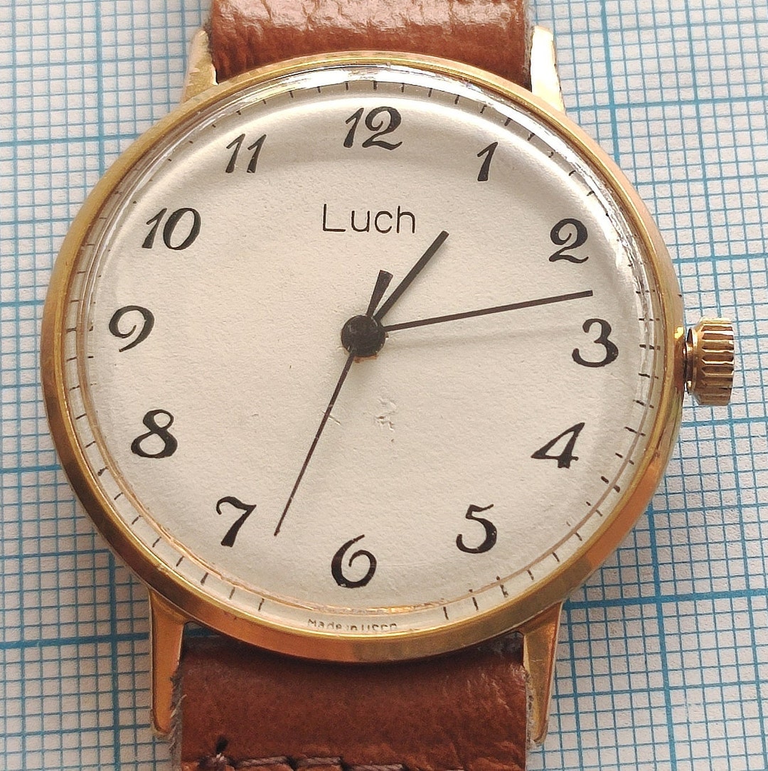 Vympel LUCH USSR Vintage Soviet Union Old Ultra Slim Watch Rare ...