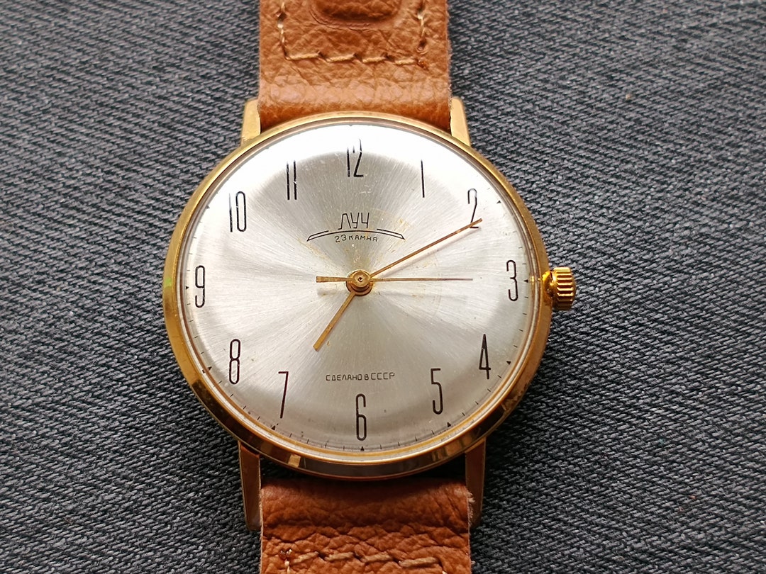 Vympel LUCH USSR Vintage Soviet Union Old Ultra Slim Watch Rare ...