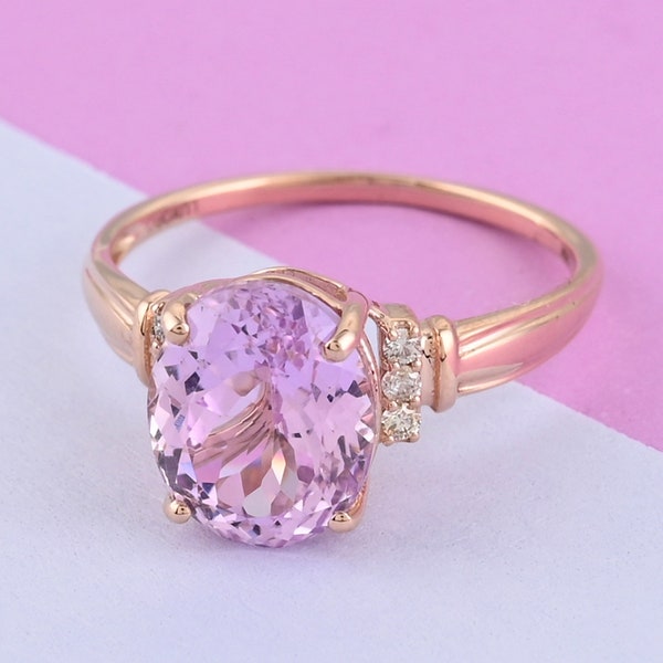 Kunzite Ring - Etsy