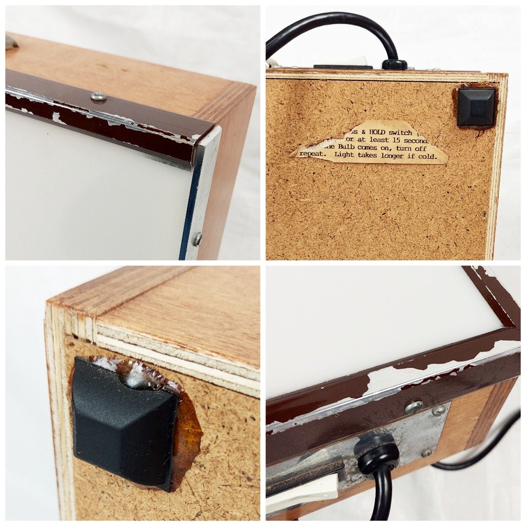 1960s Seerite Portable Tracing Light Box, Vintage Art Supplies, WTB-16/ ...