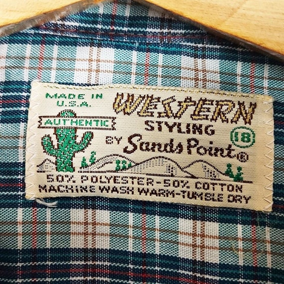 1970s Western Styling by Sands Point Blouse, Vintage … - Gem