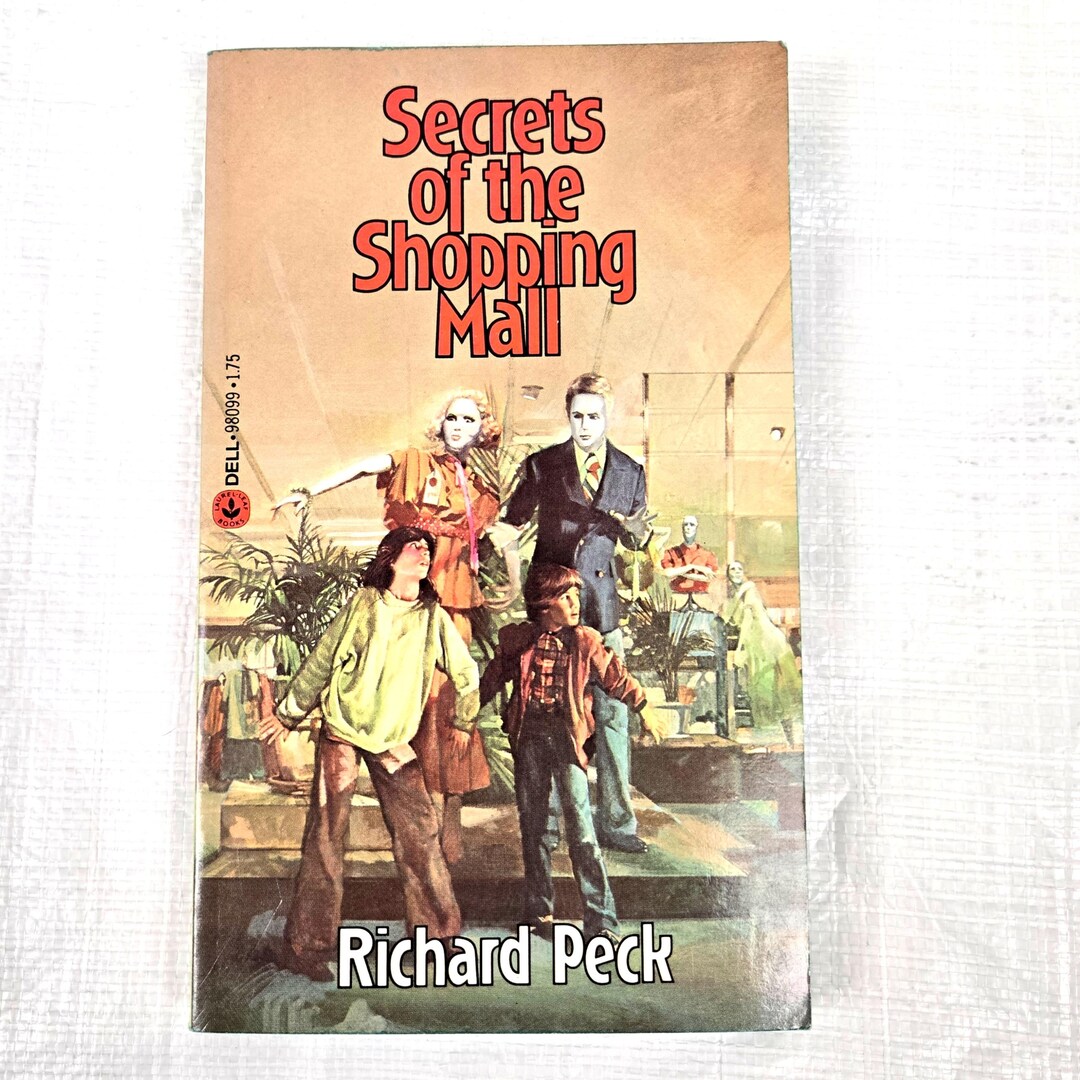 1981 Secrets of the Shopping Mall by Richard Peck, Vintage 80s Children ...