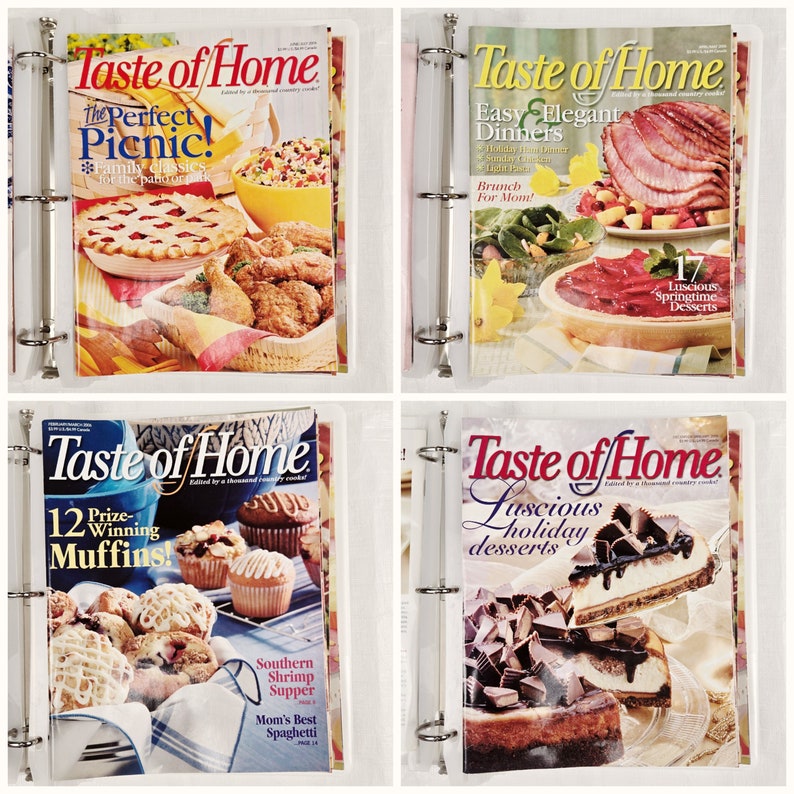 2000s Taste of Home Recipe Magazine Collection, Lot 13, Vintage Aughts ...