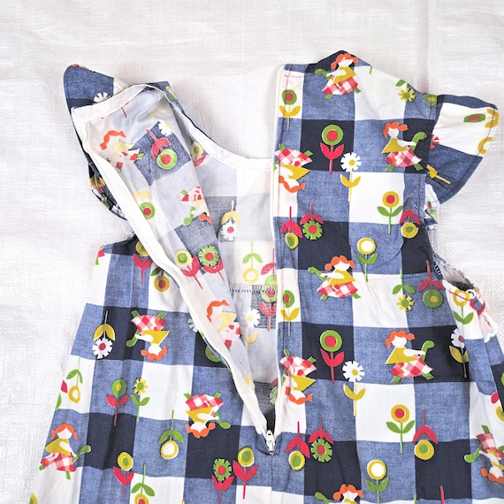 1970s Hovland Swanson Girls Cloth Bikini Swimsuit w/ … - Gem